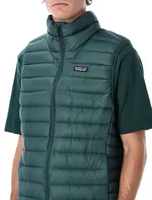 Patagonia Padded Down Sweater Vest - Cascade Green - 14% Off